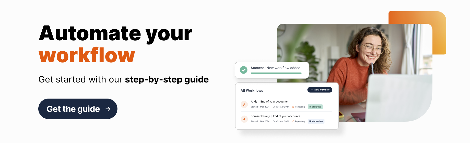 Build the perfect accounting workflow