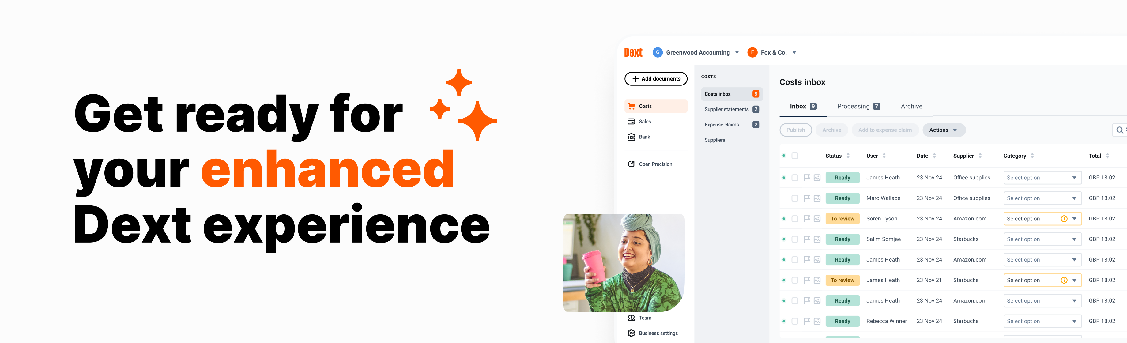 Dext Unification Page - Direct